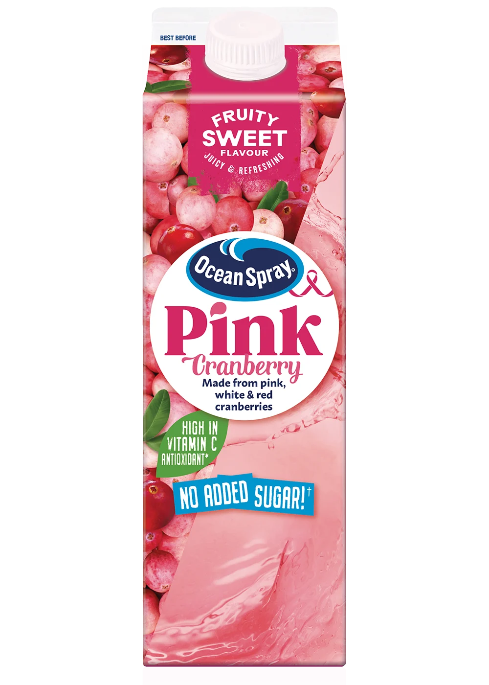 Pink Cranberry No Added Sugar Juice Drink