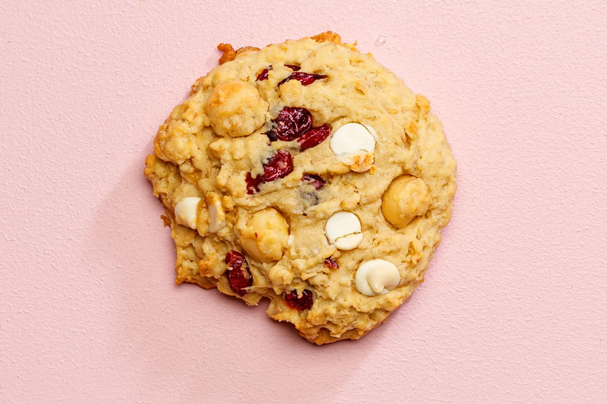 Cranberry White Chocolate Macadamia Nut Cookies
