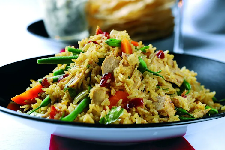 Ocean Spray Recipes - Turkey and Cranberry Biryani